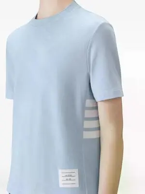 Thom Browne 4-bar Stripe T-shirt - Blue