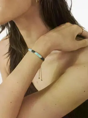 Monica Vinader Delphi Turquoise Friendship Bracelet - Blue