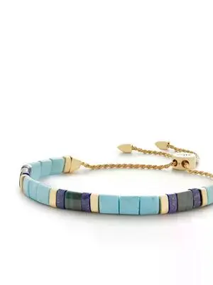 Monica Vinader Delphi Turquoise Friendship Bracelet - Blue