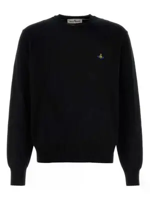 VIVIENNE WESTWOOD Orb-embellished Sweater - Black