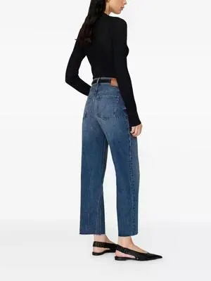 ANINE BING Matheo Ribbed Buttoned Cardigan