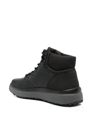 Geox Granito + Grip Lace-up Boots With Padded Collar