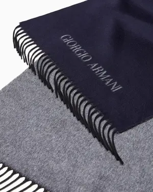 Giorgio Armani Silk And Cashmere Scarf