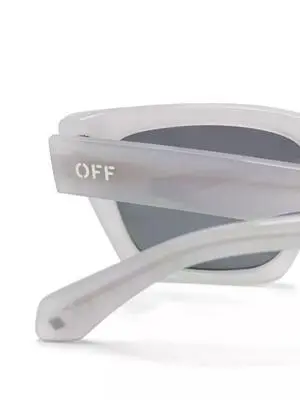Off-White Valdez Square Frame Sunglasses - Grey