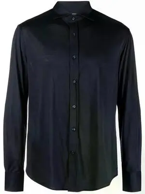 Brunello Cucinelli Long-sleeve Silk-cotton Shirt