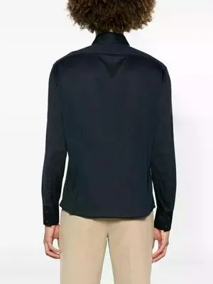 Brunello Cucinelli Long-sleeve Silk-cotton Shirt
