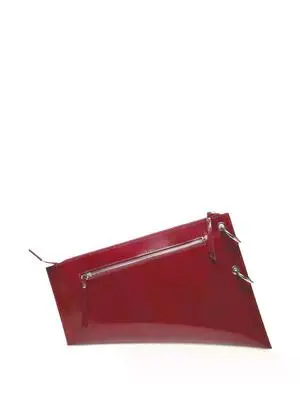 DIENÈE Chain-embellished Leather Shoulder Bag
