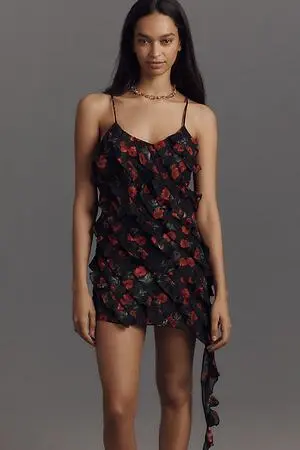 Endless Rose V-neck Ruffle Mini Dress