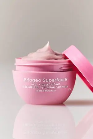 BRIOGEO Lightweight Hydration Hair Mask Travel - Pink