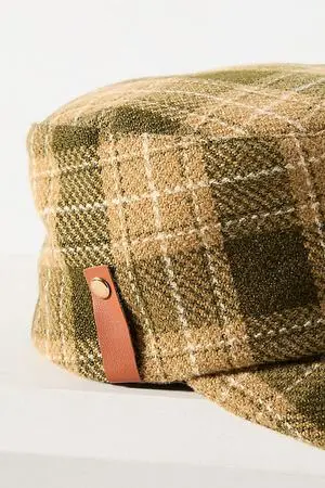 San Diego Hat Cash Plaid Newsboy Cap