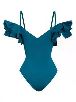 MAYGEL CORONEL Blas Ruffled Swimsuit