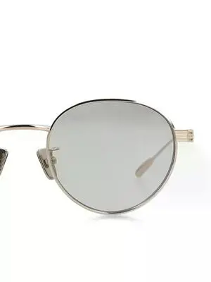 Moncler Subtila Round-frame Sunglasses - Gold