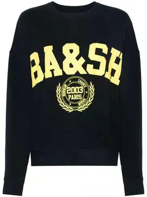 Ba&sh Benjamin Logo-print Sweatshirt