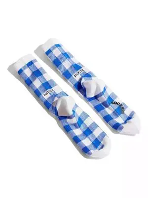 SOCKSSS Gingham Check Pattern Socks