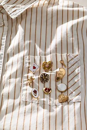 Free People Mixed Motif Pin Set - Candy