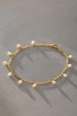 ATMA PREMA Dangle Anklet - Pearl