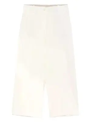 ALYSI Cotton Trousers - White