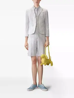 Thom Browne Oxford Short-sleeve Shirt - Grey