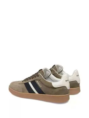 Bally Crest Suede Sneakers
