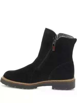 OLANG Zip-up Suede Boots