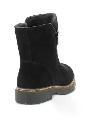 OLANG Zip-up Suede Boots