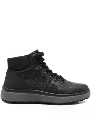 Geox Granito + Grip Lace-up Boots - Black