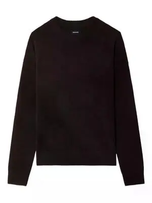 Zadig&Voltaire Heart-patch Sweater - Brown
