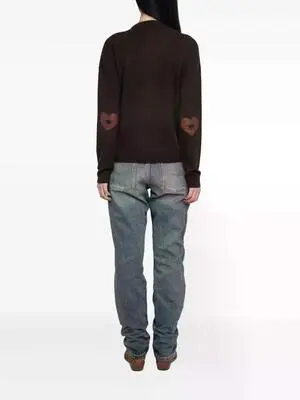 Zadig&Voltaire Heart-patch Sweater - Brown