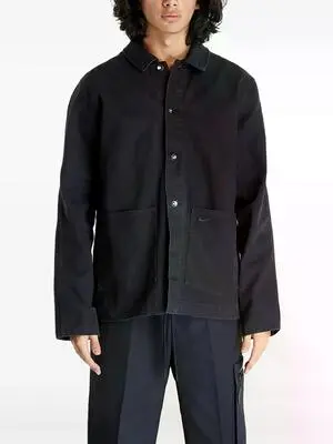 Nike Button-fastening Patch-pocket Jacket