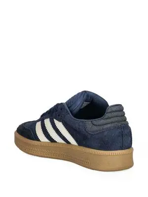 Adidas Samba Xlg Three-stripe Sneakers - Blue
