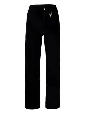 Liu Jo Ring-detail High-rise Jeans