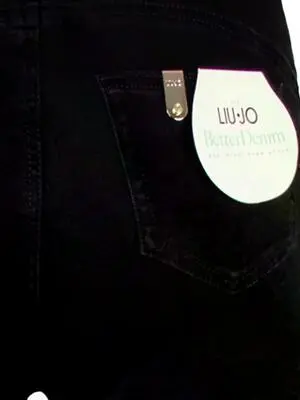 Liu Jo Ring-detail High-rise Jeans