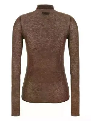 Pinko Sequin-embellished High-neck Top