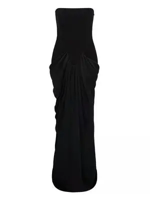 16Arlington Strapless Draped Gown