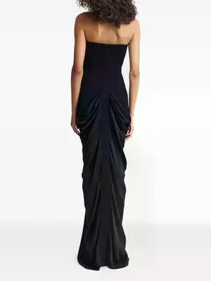 16Arlington Strapless Draped Gown