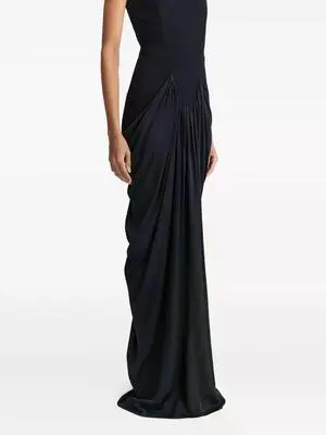 16Arlington Strapless Draped Gown