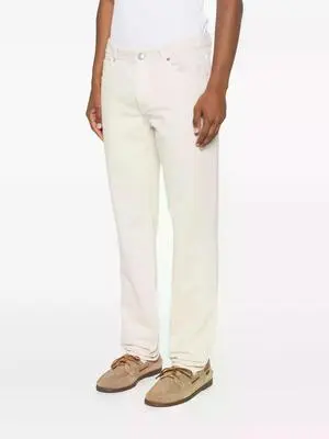 Brunello Cucinelli Logo-embroidered Jeans