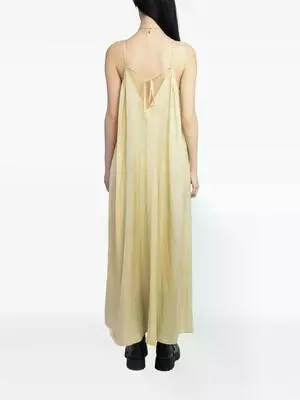 Zadig&Voltaire Ristym Spaghetti-strap Maxi Dress - Neutrals