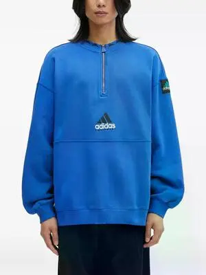 Adidas Eqt Half-zip Logo Sweatshirt