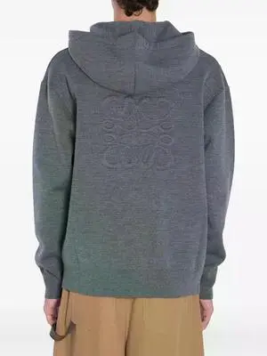 Loewe Anagram Ribbed Hoodie