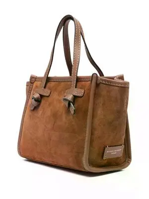 GIANNI CHIARINI Miss Marcella Suede Tote Bag