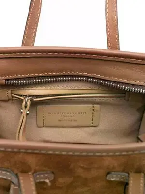 GIANNI CHIARINI Miss Marcella Suede Tote Bag