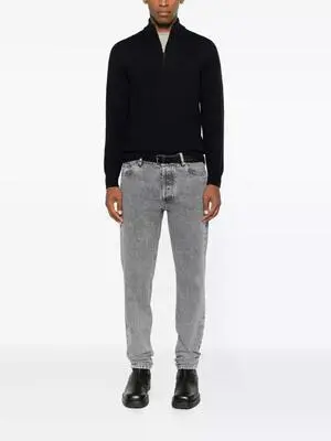 DRUMOHR High-neck Zip-up Sweater