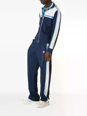 Casablanca Panelled Zip-up Jacket