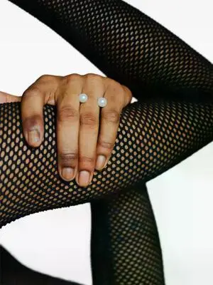 Saskia Diez Pearl Sling Ring