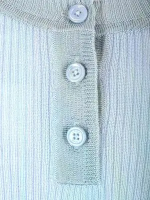 Chloé Ribbed Button-fastening Top