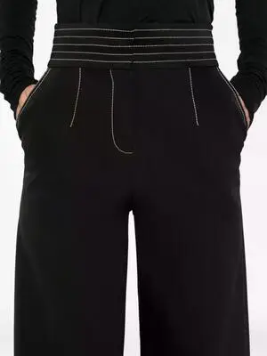 Karl Lagerfeld Contrast-stitching Trousers