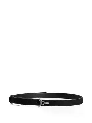 Manière De Voir Leonie Eiffel Suede Belt - Black