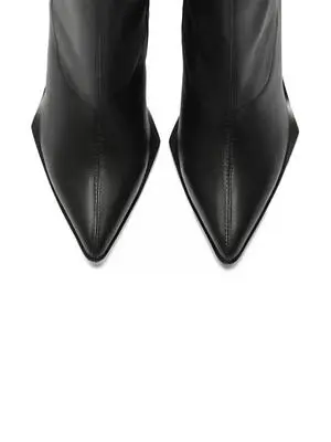 Manière De Voir Heeled Suede Boots - Black
