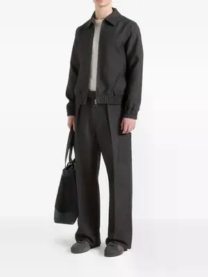 Manière De Voir Luca Pleated Cargo Trousers